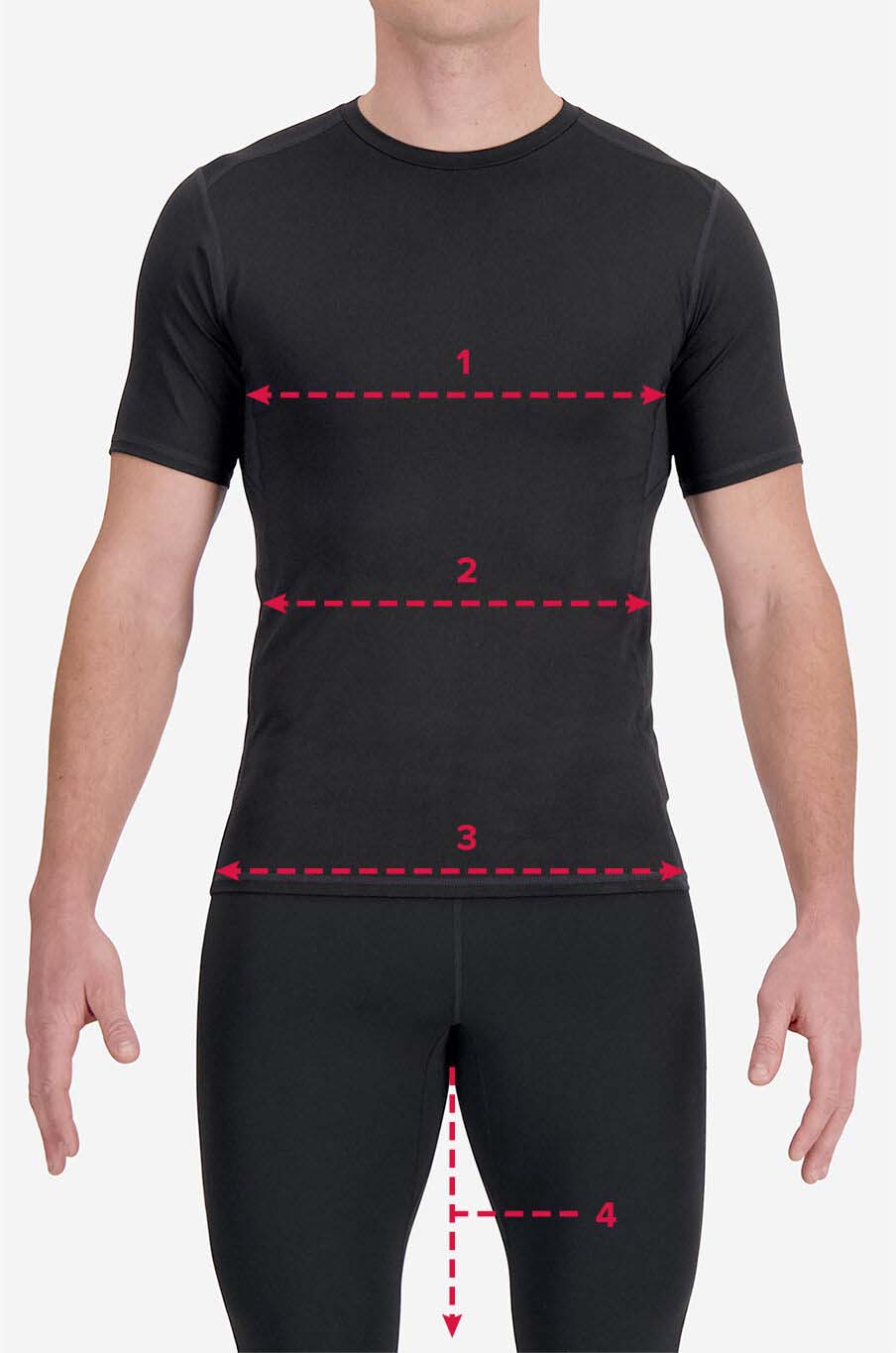 Mens Apparel Size Guide